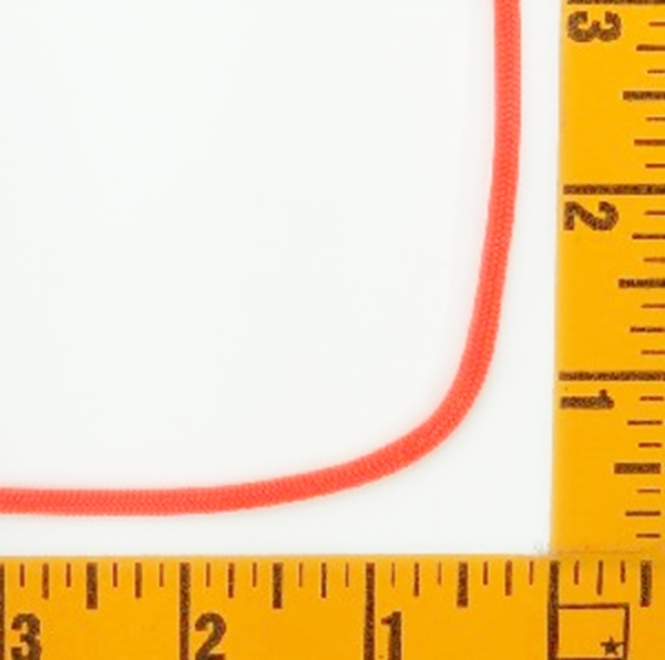 Nylon Drawcord 5/32 Neon Orange-owfinc.com