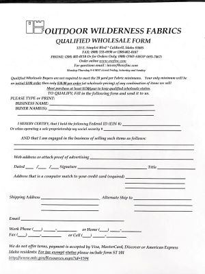 Qualified Wholesale form-owfinc.com